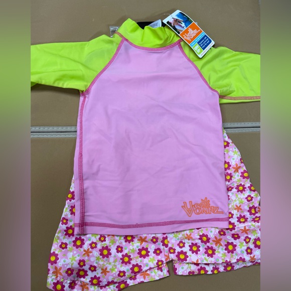 Uvskinz | Swim | Uv Skinz Girls 3piece Swim Set Upf 5 | Poshmark